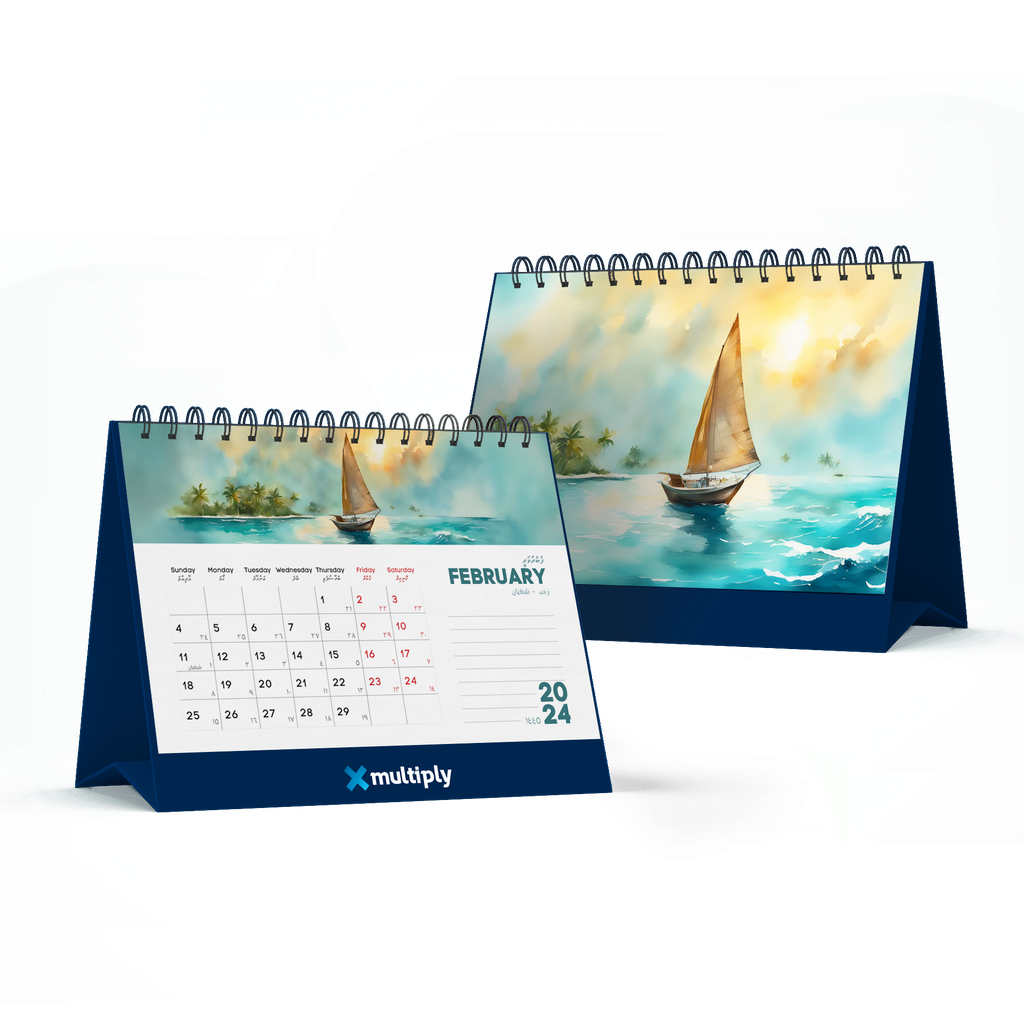 2024 Desktop Calendar | Multiply
